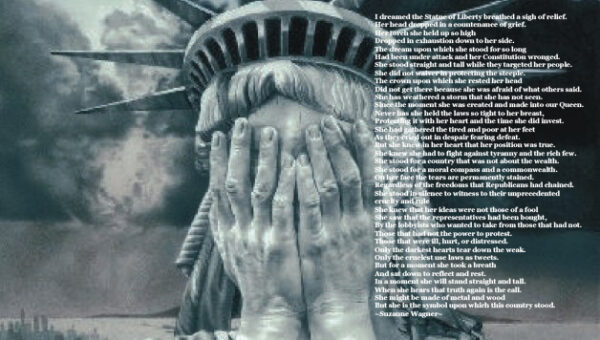 Suzanne Wagner Quote - The Exhaustion of the Statue of Liberty ...