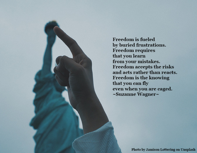 Suzanne Wagner Quote - Freedom is a Knowing - Suzanne Wagner