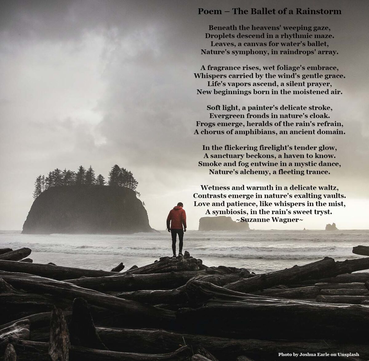 Suzanne Wagner Poem - The Ballet of a Rainstorm - Suzanne Wagner